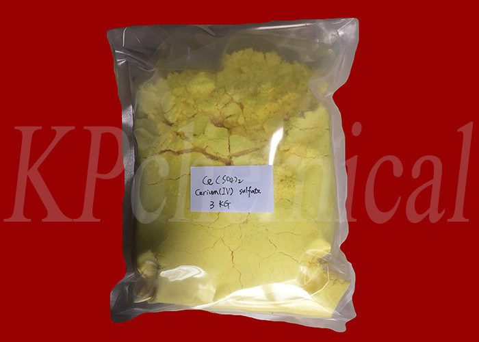Cerium(IV) Sulfate Ce(SO4)2 nH2O CAS 13590-82-4 For Electroplating Additive